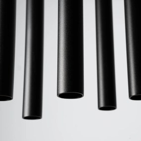 Sollux Lighting Závěsné svítidlo PASTELO 5P černé