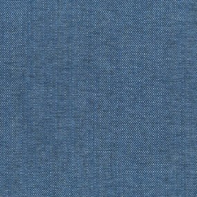 Tmavě modrá čalouněná dvoulůžková postel s úložným prostorem s roštem 200x200 cm Elizabeth – Micadoni