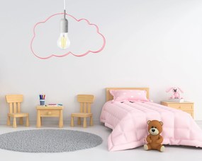 Toolight Rea, ZÁVĚSNÁ CLOUDOVÁ SVĚTLA JASNÁ RŮŽOVÁ, OSW-00451