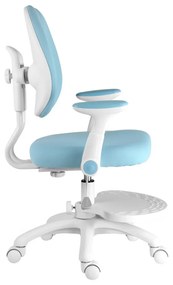 Dětská rostoucí židle Neoseat KIDDY TWO — látka, modrá