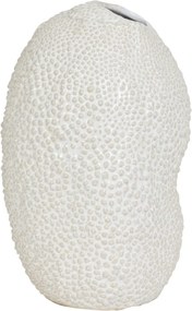 Béžovo-bílá keramická váza Kyana L - Ø 18*28 cm