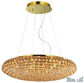 Závěsné svítidlo Ideal Lux King SP12 oro 088020 zlaté 65cm