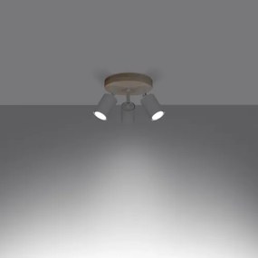 Stropní svítidlo SOLLUX VERDO 3P bílé GU10 3x10W bez žárovky SL.1287