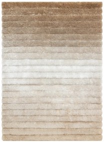 Dywany Łuszczów Kusový koberec Flim 007-B2 Stripes beige ROZMĚR: 160x220