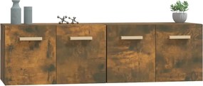 Nástěnné skříňky 2 ks kouřový dub 60 x 36,5 x 35 cm kompozit 3115633