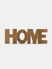 Sinsay - Stojící dekorace ve tvaru nápisu home - béžová