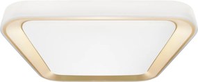 Stropní LED svítidlo Quadro, 1x LED 38w, 3000-6000k, g, s ovladačem