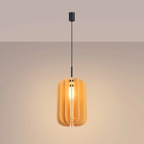 Sollux Lighting Závěsná lampa MULA 27 žlutá