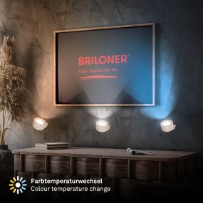 Briloner 3896011 - LED Stm nab nástěnné svTARI LED/1,6W/5V 1500 mAh béžová
