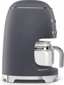 SMEG DCF02GREU kávovar na přelévanou kávu, šedý