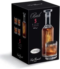 Luigi Bormioli BACH whisky set (1+4)