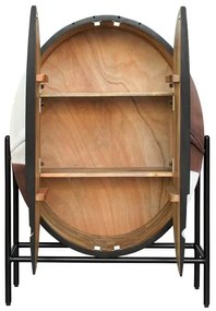 Designová vysoká komoda Haruyo 120 cm mango