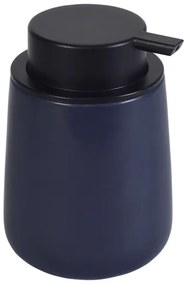 BISK Erga Nero, dávkovač mýdla na postavení 350 ml, tmavě modrá-černá matná, ERG-08354