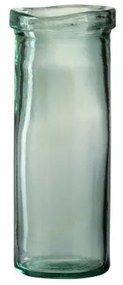 Skleněná zelená váza Vase Virgine M - Ø 12*28 cm