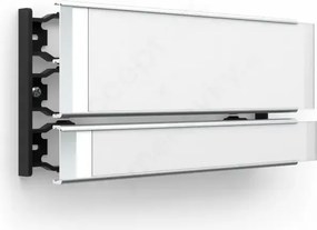 ACCEPT Dveřní tabulka ACS 187 x 93 mm - stříbrná tabulka