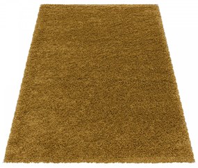 Ayyildiz koberce Kusový koberec Sydney Shaggy 3000 gold ROZMĚR: 100x200