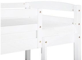 Bílá patrová postel 90 x 200 cm REGAT Beliani