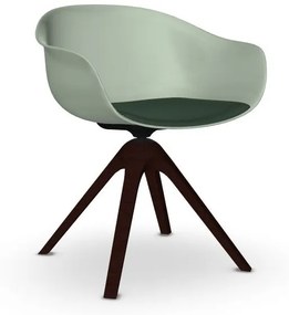 ANDREU WORLD - Židle NEXT SO-0496 s čalouněným sedákem