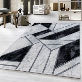 Ayyildiz Kusový koberec NAXOS 3817, Stříbrná Rozměr koberce: 140 x 200 cm