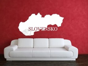 Samolepka - Mapa Slovenska