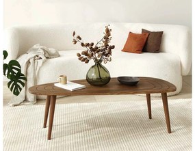 Designový konferenční stolek Garnet 115 cm ořech
