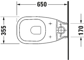 Duravit 21180900002 - WC kombi D-CODE keramika/lesklá bílá