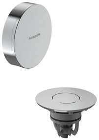 Hansgrohe Flexaplus - Vrchní sada vanového výtoku, Push-Open, chrom/chrom 58188000