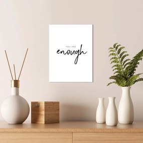 Obraz YOU ARE ENOUGH 30 x 40 cm