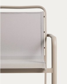 Taupe zahradní židle Luri – Kave Home
