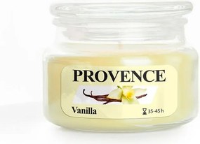 Svíčka ve skle s víčkem VANILKA 200 g