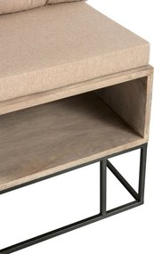 Lavice s odkládacím prostorem Woven - 100*50*65cm