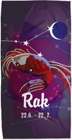 Sablio Ručník Rak - 50x100 cm