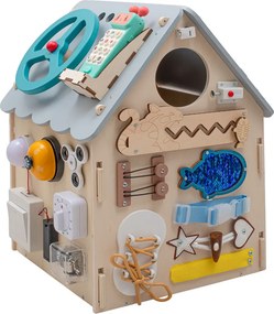 Activity Board Domeček LED Montessori Baby Mix
