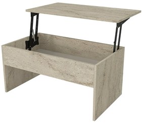 Konferenční stolek Akilli Travertine
