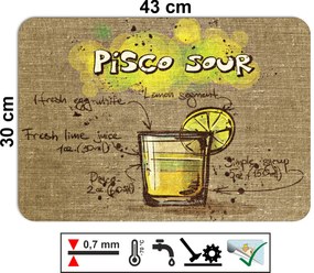 PokojovaDekorace.cz, Prostírání - 034, Whiskey Sour, 43x30cm