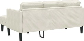 Set pohovek 2 ks Krémová Polyester 3329272