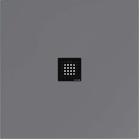 Polysan Flexia - Sprchová vanička 90x90 cm, matná šedá 71546.31