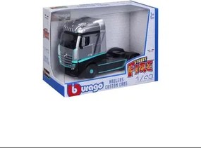 Bburago Haulers custom cabs Kamion M-B Actros Gigaspace stříbrná / 1:4