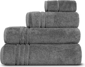 Ručníky a osušky COMFORT DI CASA NUO - tmavě šedá Velikost: ručníček 30 x 50