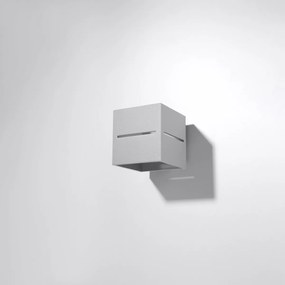 Sollux Lighting Nástěnné svítidlo LOBO šedé