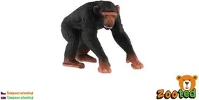 ZOOTED Figurka Šimpanz učenlivý / Plast / 7 cm / od 3 let