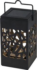 Rabalux Černá LED solární zahradní lampa Mora 0,07W 8948