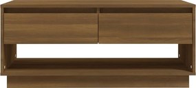 vidaXL Konferenční stolek 102,5x55x44 cm kompozitní dřevo [812980] Barva: Betonová šedá