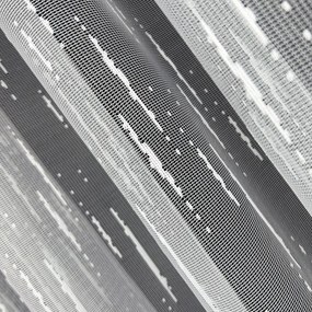 Ervi žakárová záclona bílá s riasiacou páskou 7002 - 150x300 cm