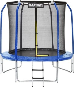 MARIMEX Trampolína Standard + ochranná síť + schůdky, 244 cm