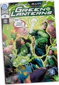 Figurka McFarlane Toys DC Direct 7 s komiksem WV11 – Green Lanterns 48 – Hal Jordan 18 cm