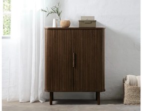 Designová skříňka Parveen 113 cm kouřový dub