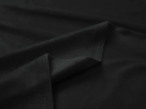Biante Sametový závěs Velvet Premium SVP-014 Černozelený - šířka 135 cm 135x140 cm