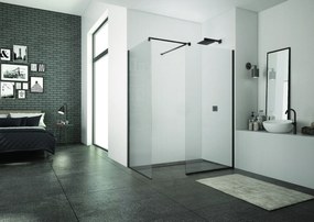 Ronal (Sanswiss) SanSwiss BlackLine Walk-In STR4P 120 cm, sklo 07