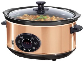 BERLINGERHAUS Pomalý hrnec s poklicí Slow Cooker 3,5 l Black Rose Collection BH-9383